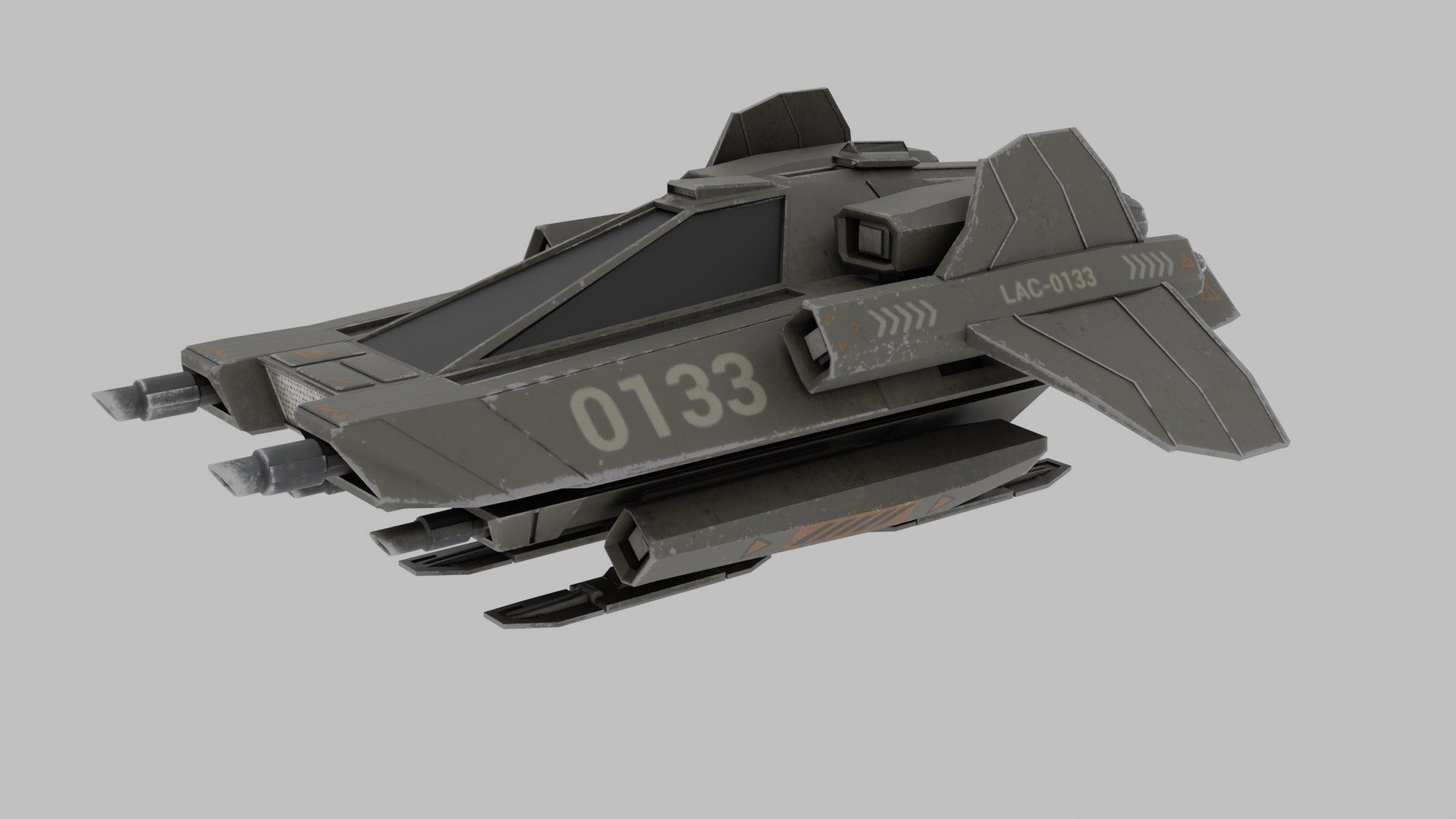3D LAC- Light Assault Craft -fighter - TurboSquid 2280103