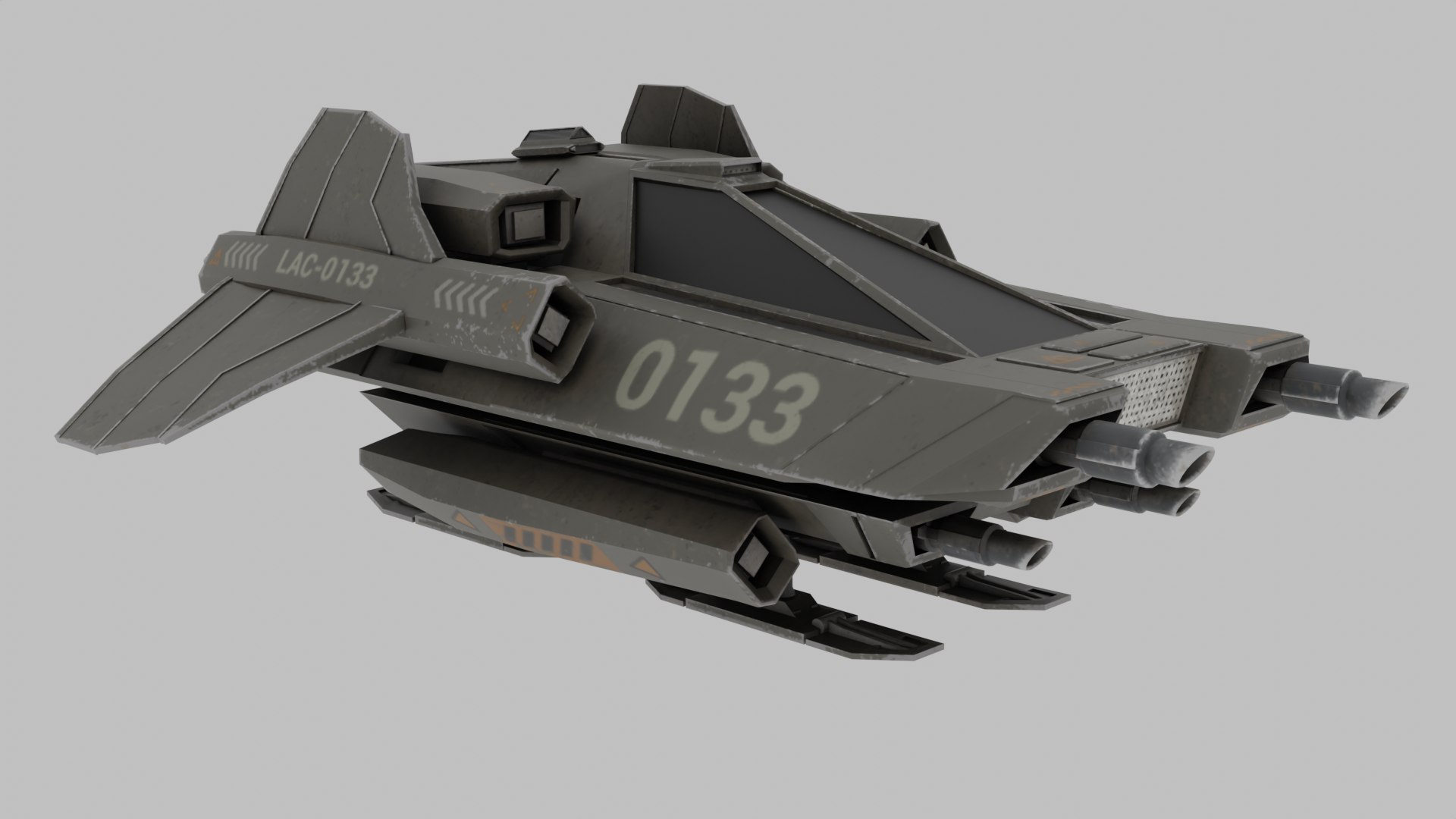 3D LAC- Light Assault Craft -fighter - TurboSquid 2280103