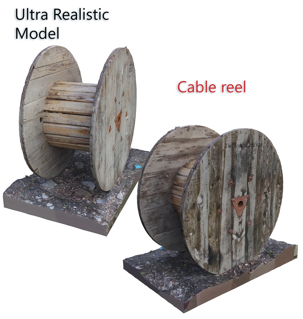 Cable Reel Scan 3D Model - TurboSquid 1287031