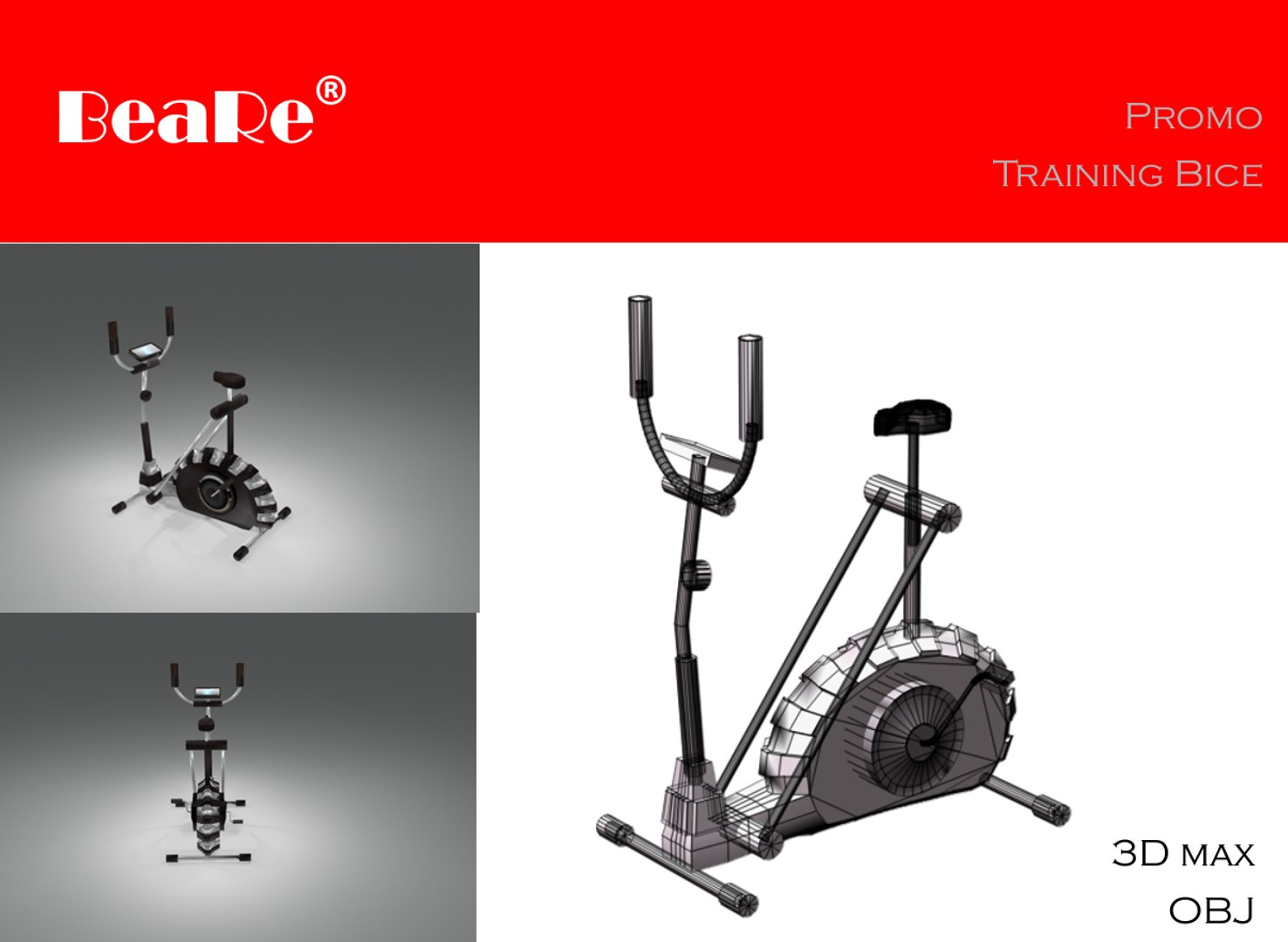 3d Gym Bicycle Training