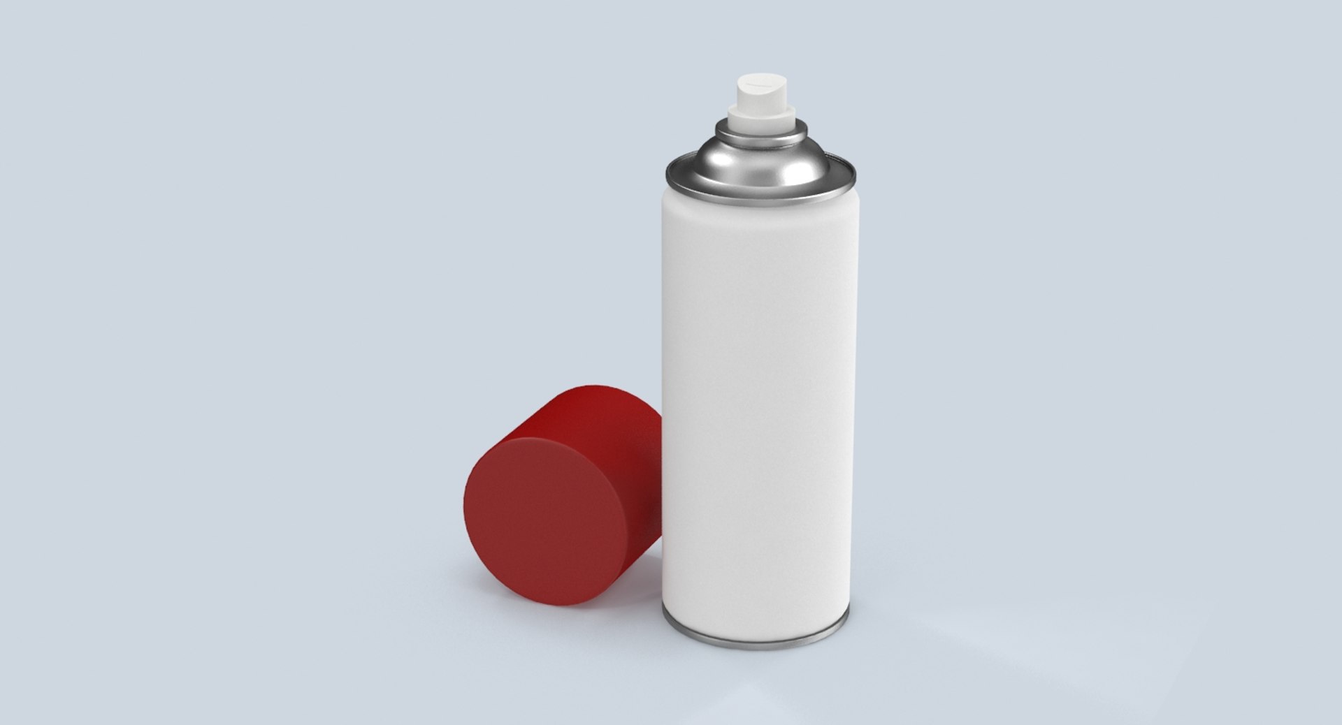 3d Model Of Spray Paint