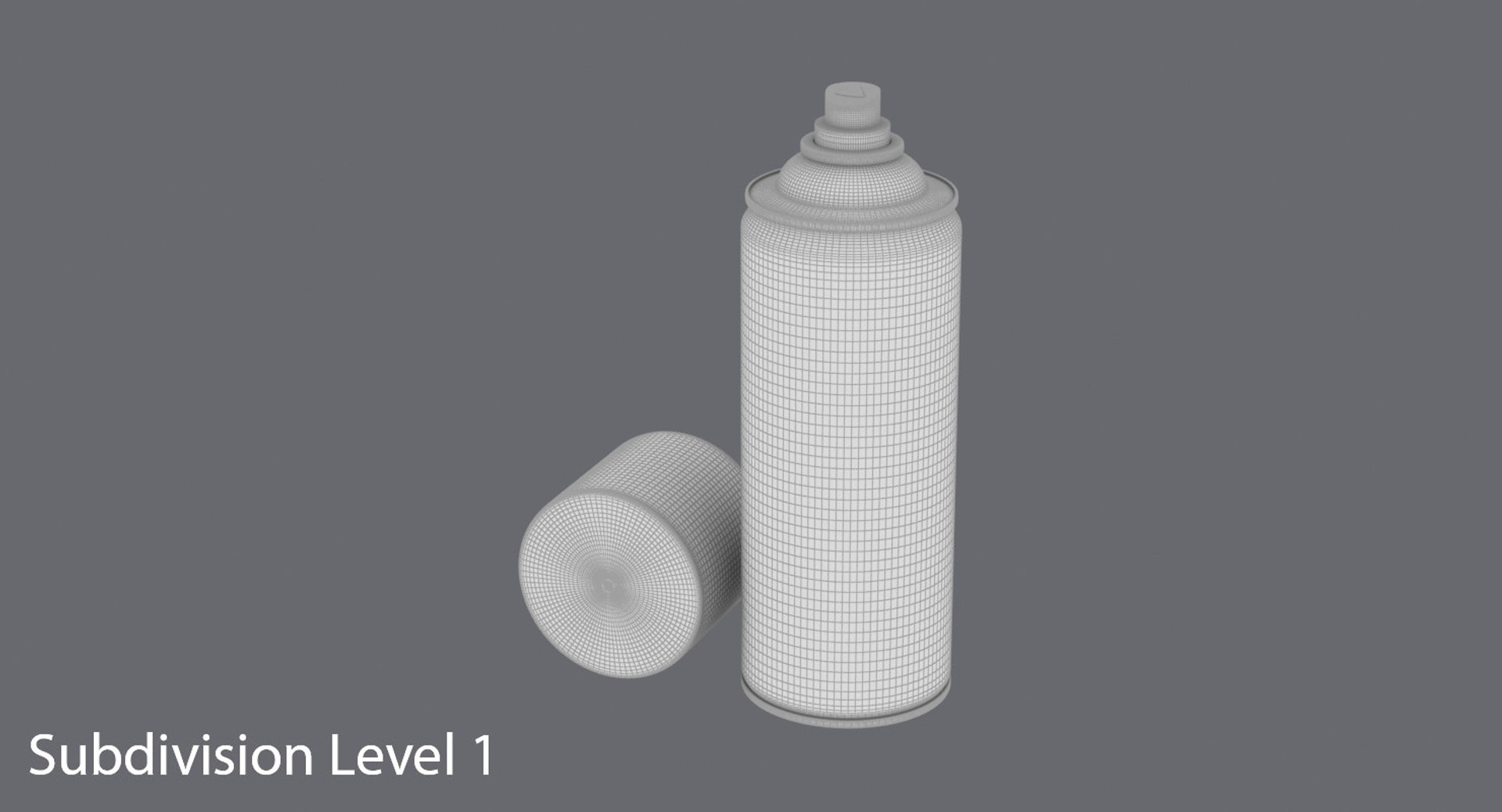 3d Model Of Spray Paint