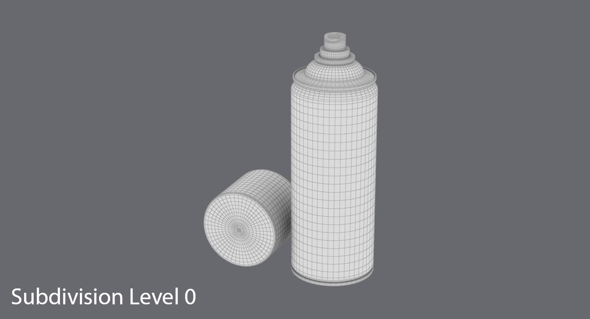 3d Model Of Spray Paint