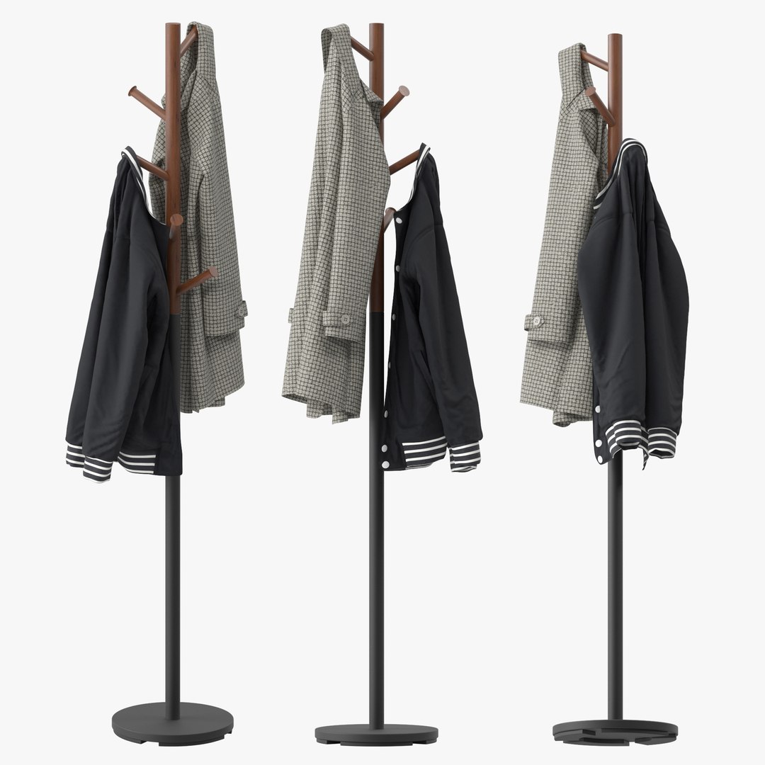 Arbor Coat Rack 3D Model - TurboSquid 2182901