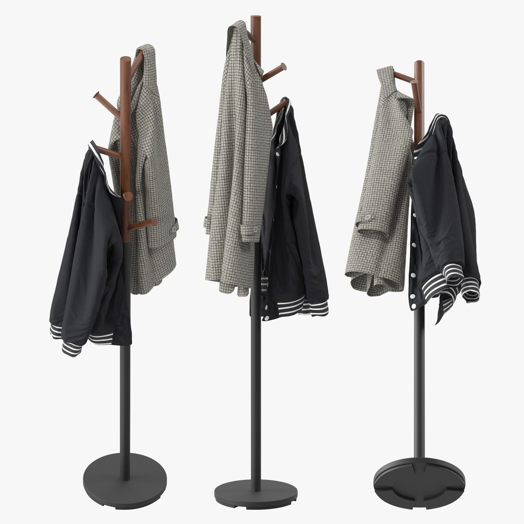 Arbor Coat Rack 3D Model - TurboSquid 2182901