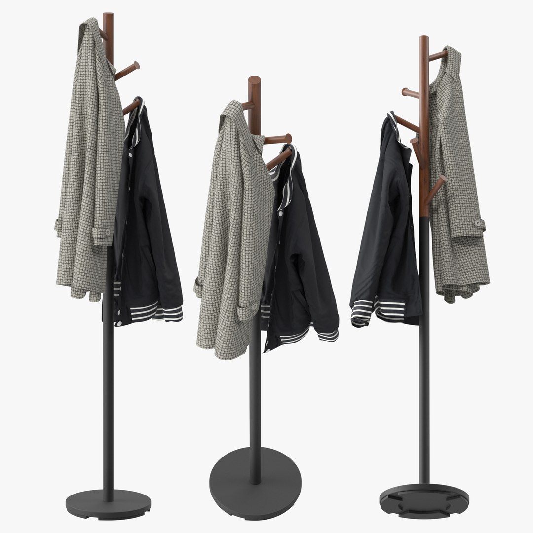 Arbor Coat Rack 3D Model - TurboSquid 2182901