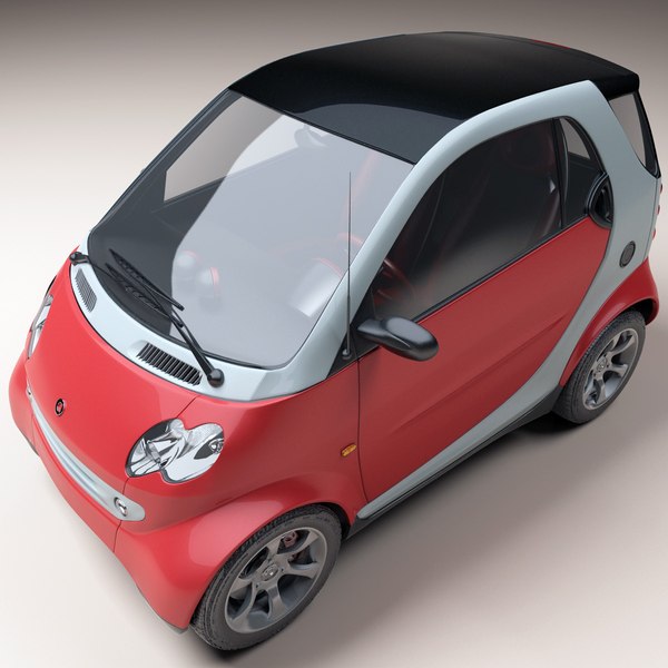 mercedes-benz smart fortwo 3d model