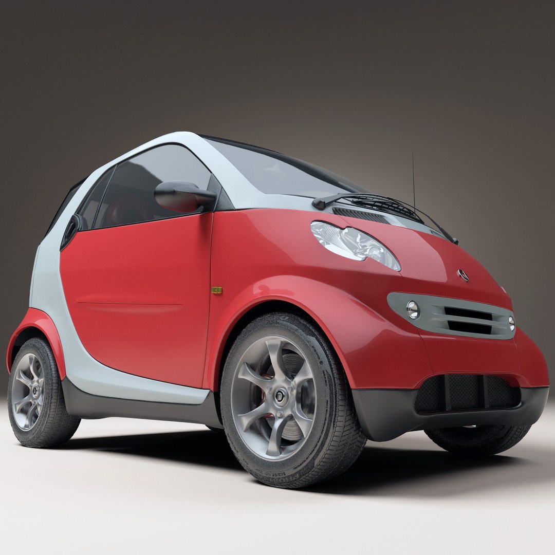 Mercedes-benz Smart Fortwo 3d Model