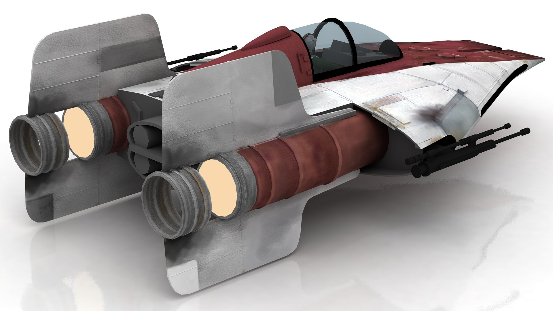 Star Wars Snowspeeder Speeder 3D - TurboSquid 1627757