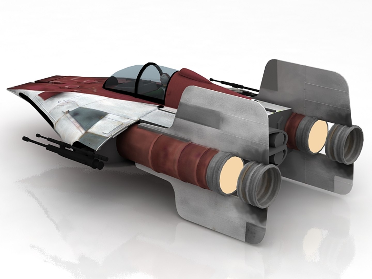 Star Wars Snowspeeder Speeder 3D - TurboSquid 1627757