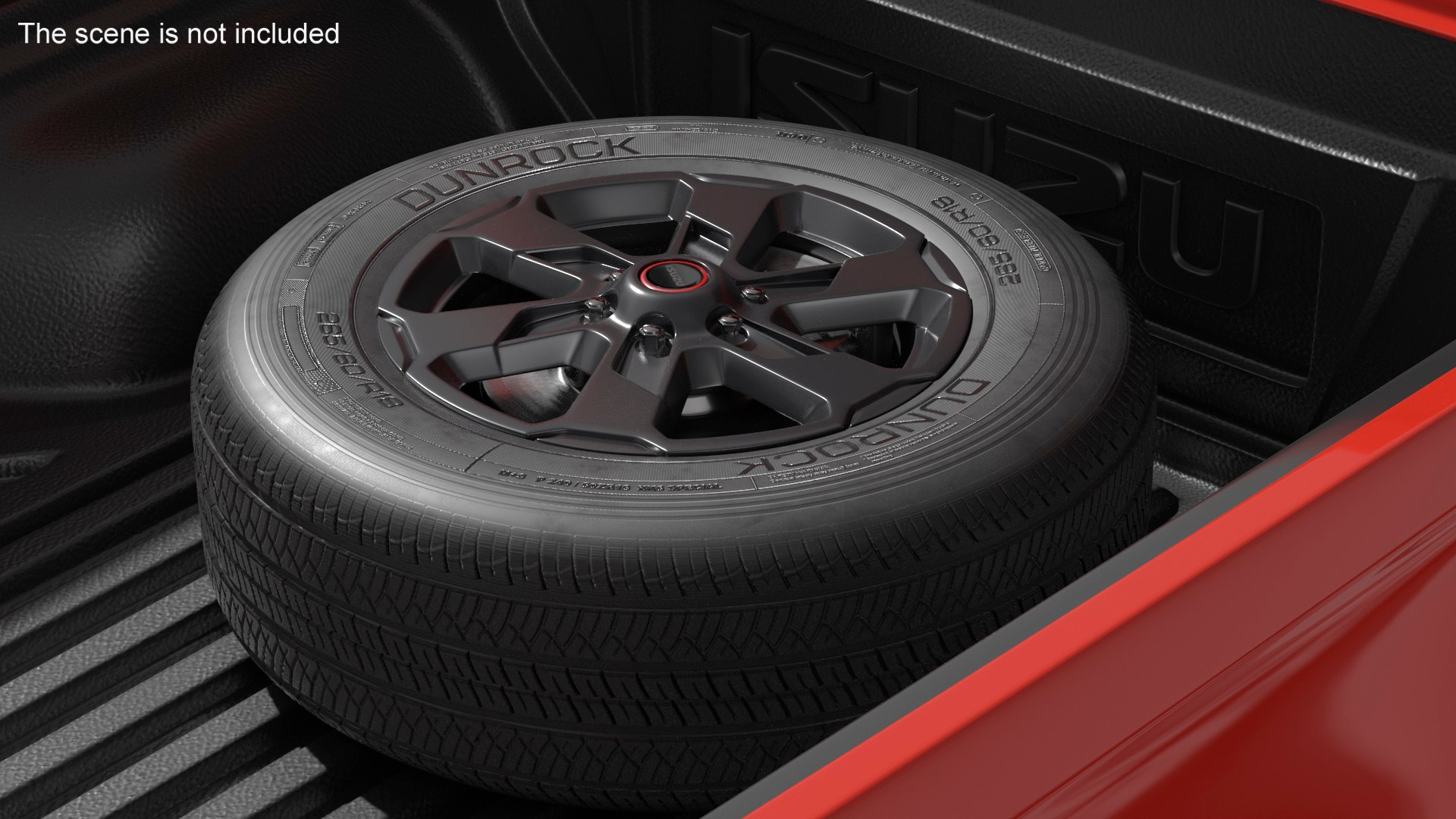 3D Isuzu D-MAX 2025 Alloy Wheel - TurboSquid 2396479