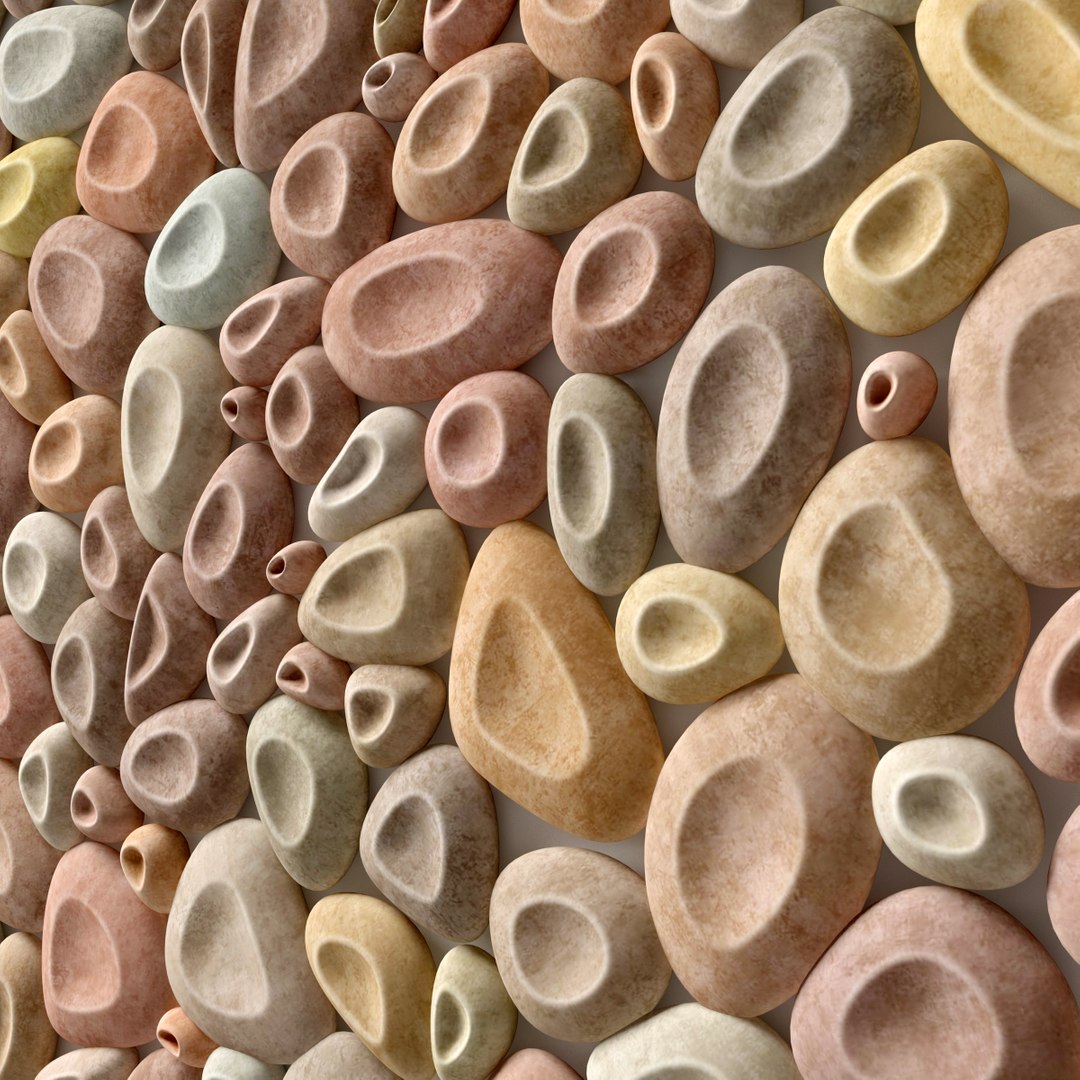 Pebble Decor Stone 3D Model - TurboSquid 1511691