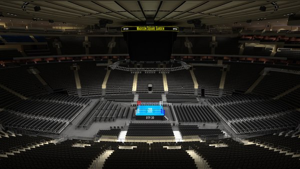 Msg boxing arena audience 3D - TurboSquid 1416582