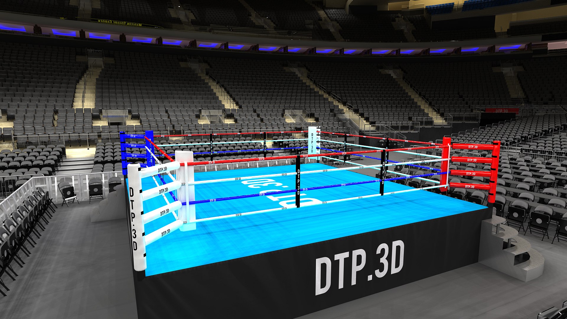 Msg boxing arena audience 3D - TurboSquid 1416582