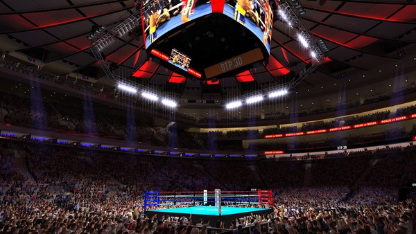 Msg boxing arena audience 3D - TurboSquid 1416582