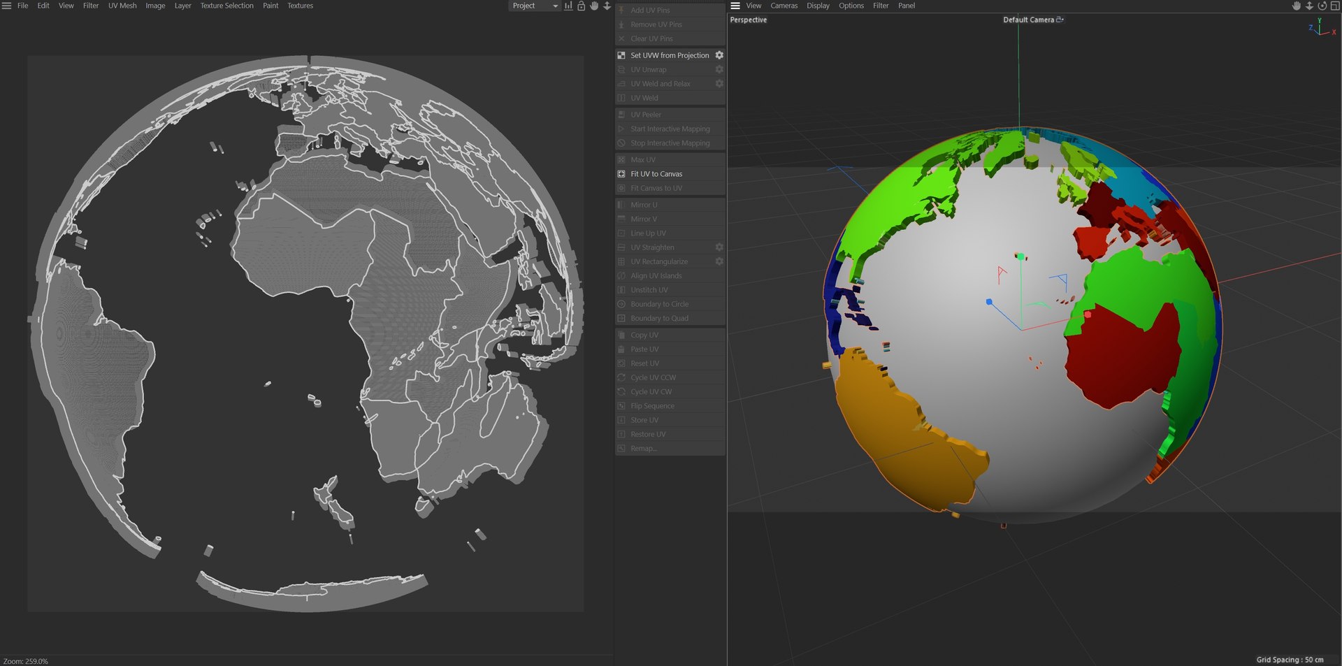 Regions 3D Globe 3D Model - TurboSquid 2347337