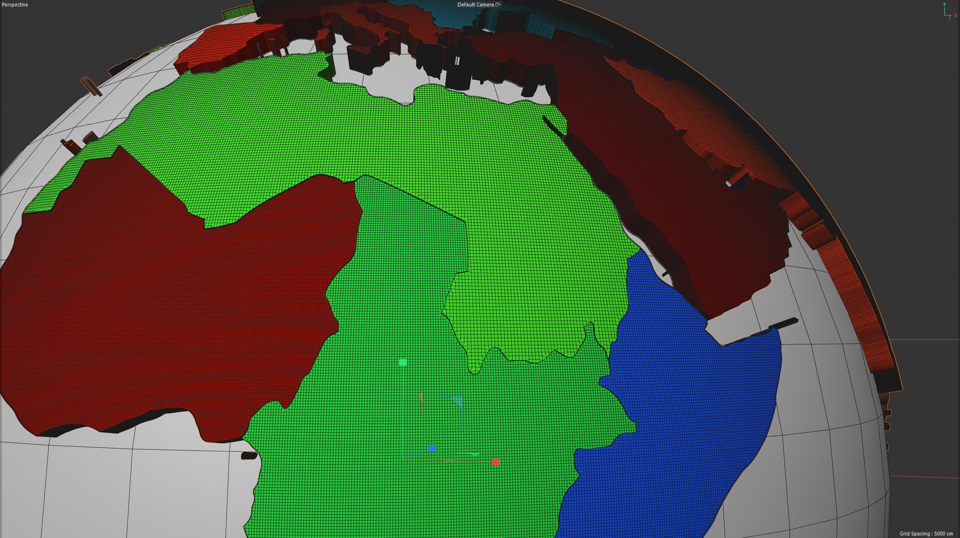 Regions 3D Globe 3D Model - TurboSquid 2347337