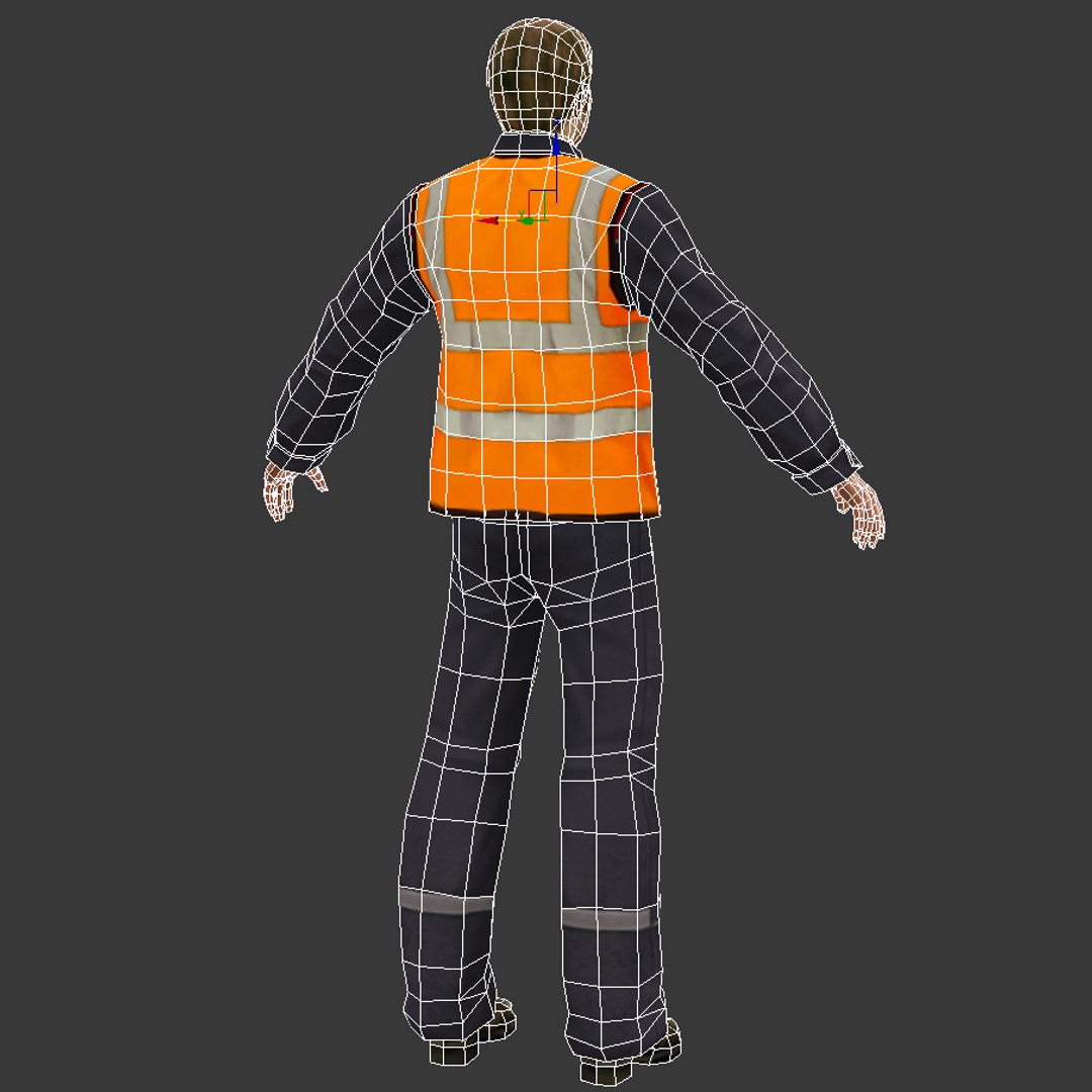 Workers Rig Animation 3d Max