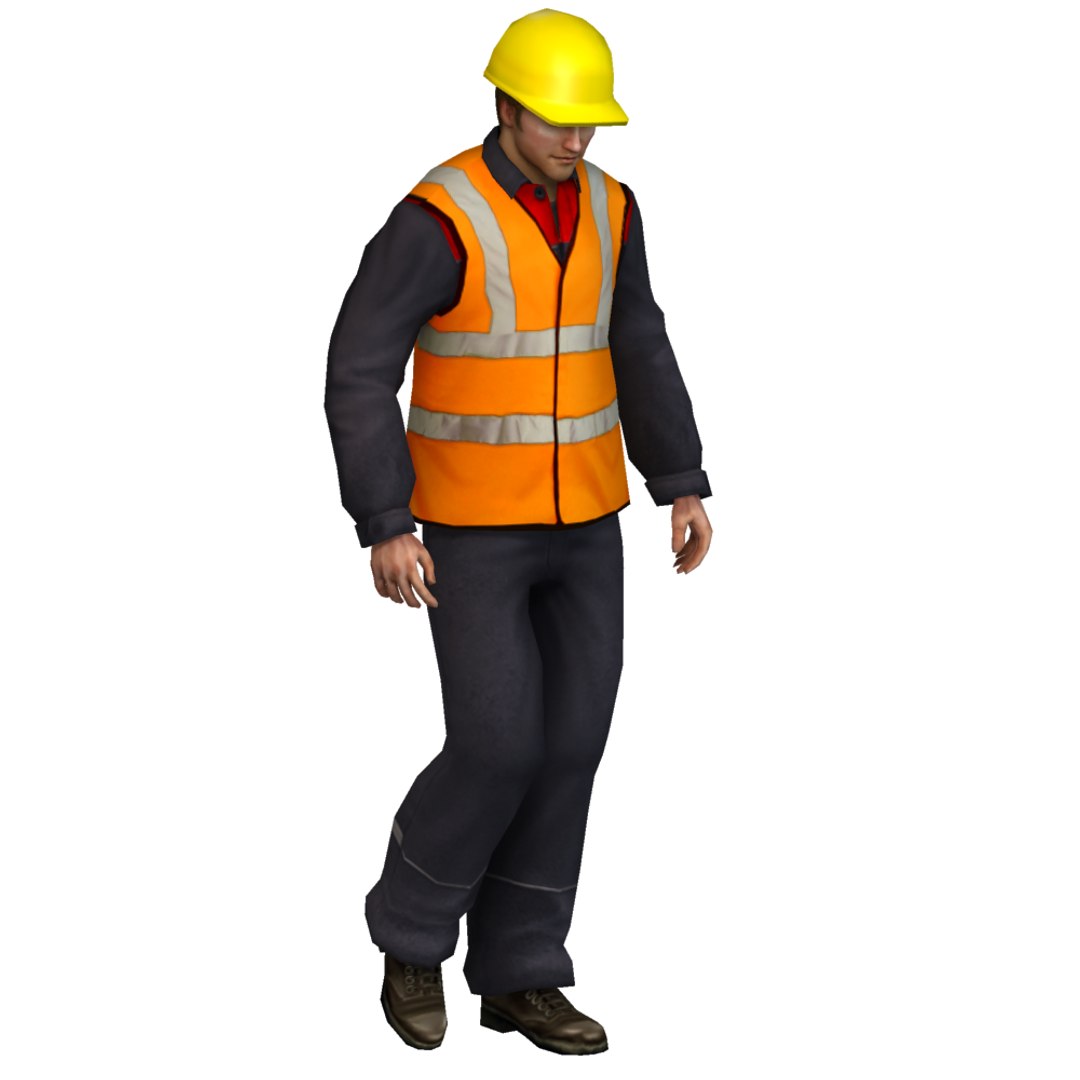 Workers Rig Animation 3d Max