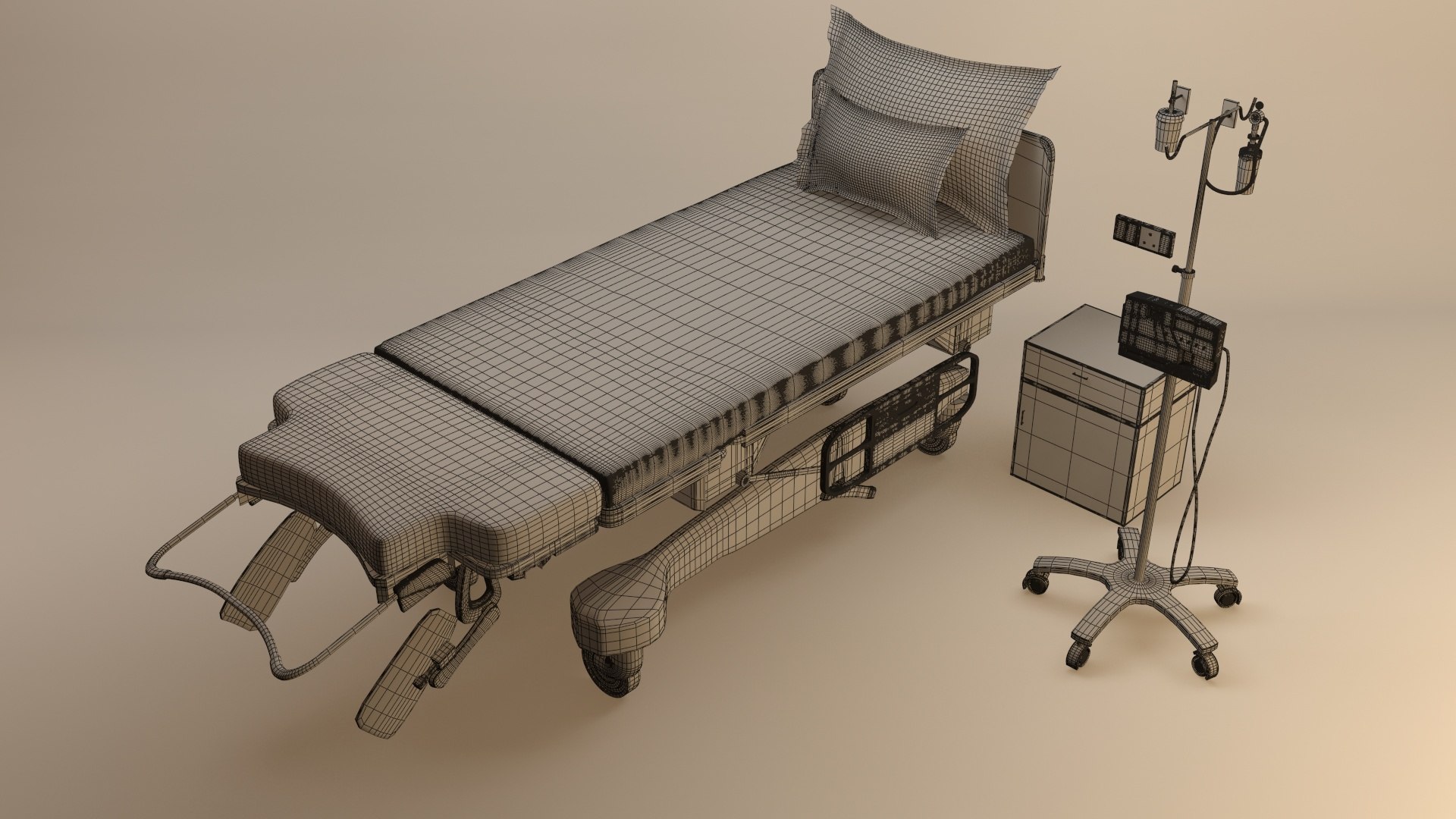 3D Ldr Room Bed - TurboSquid 1151956