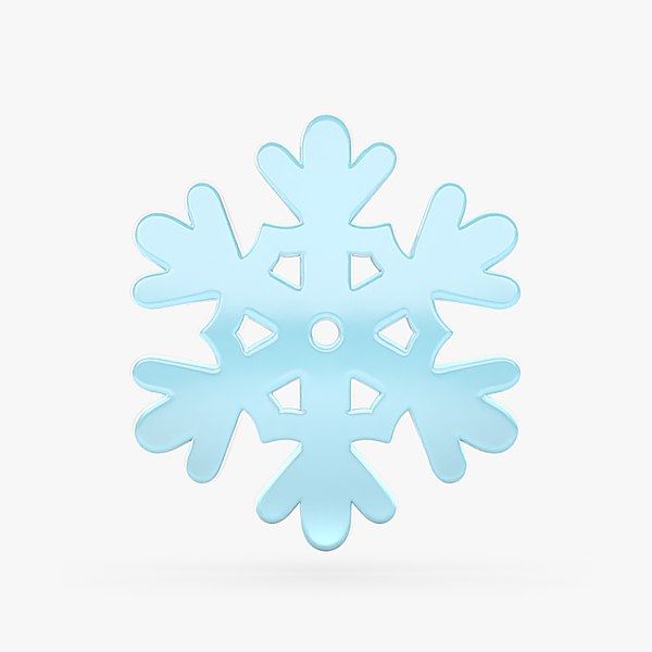 modelo 3d Copo de nieve de dibujos animados C - TurboSquid 2152988