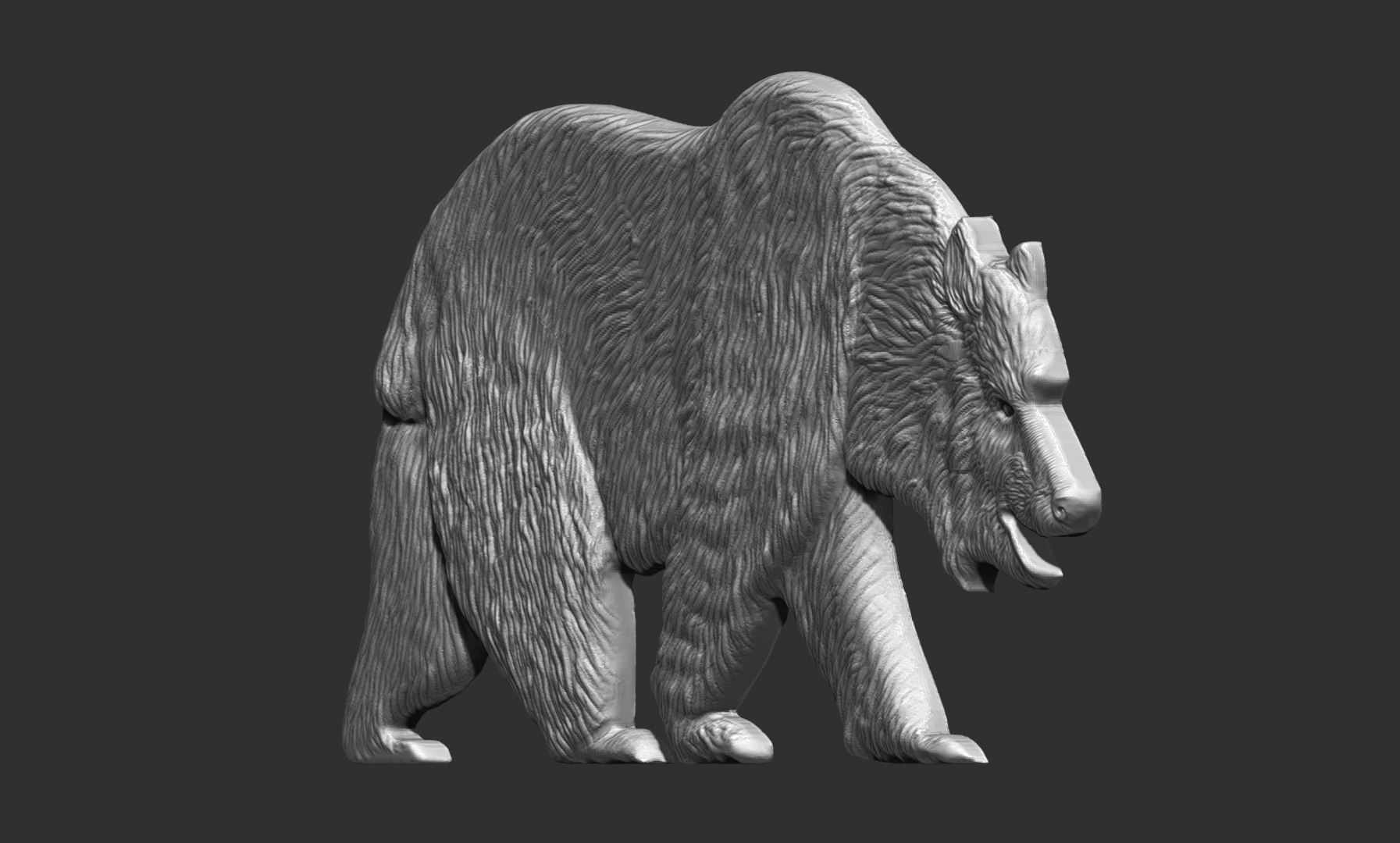 Financial Bear Model - TurboSquid 1352272