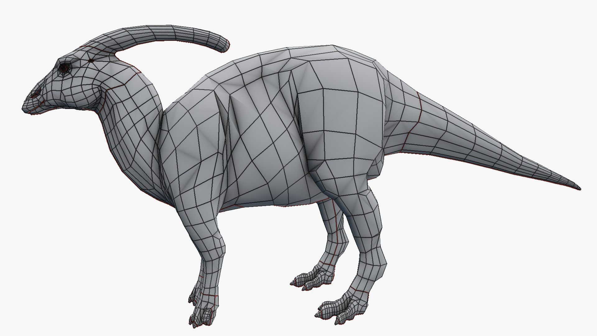 Parasaurolophus 3D Model - TurboSquid 1539700