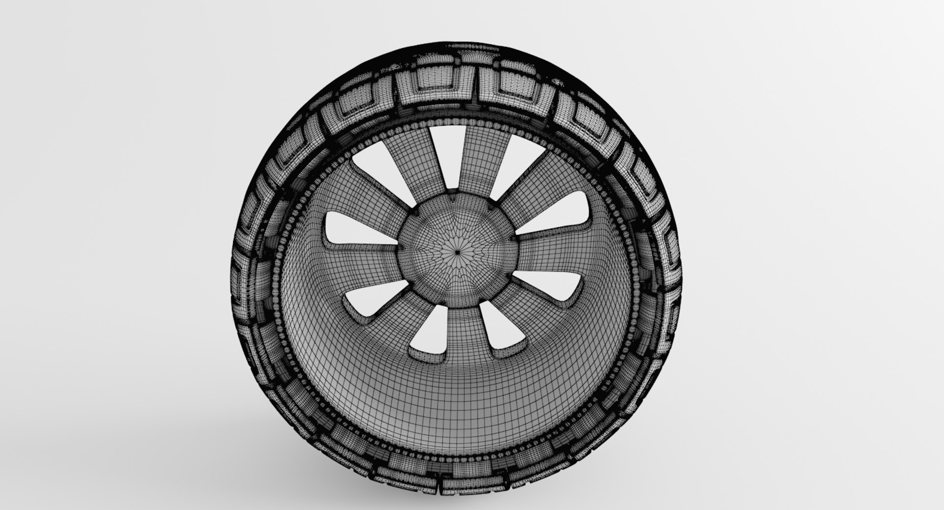 3D Concept Wheel - TurboSquid 1214093