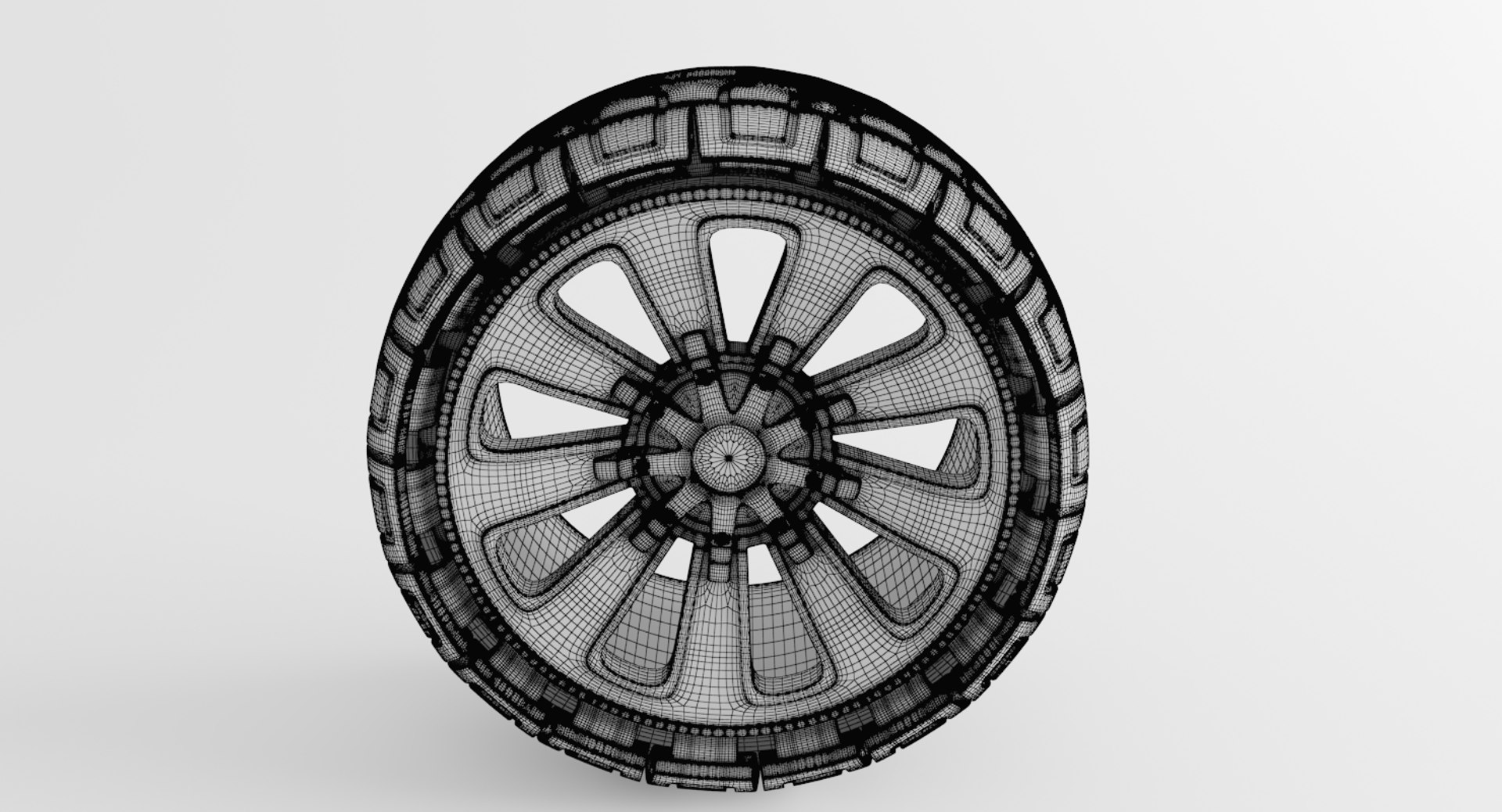 3D Concept Wheel - TurboSquid 1214093