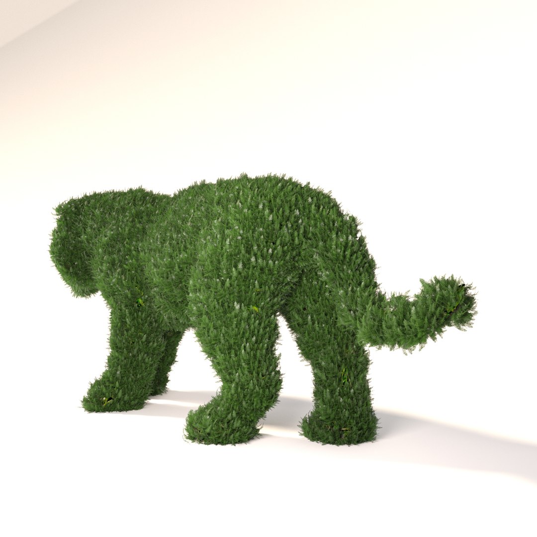 3D Bush Tiger Model - TurboSquid 1900481