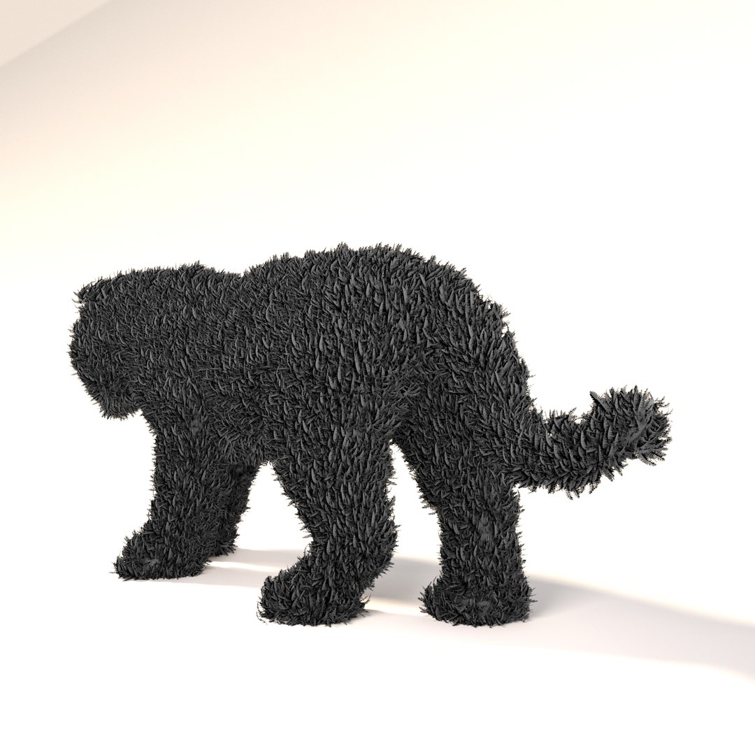 3D Bush Tiger Model - TurboSquid 1900481