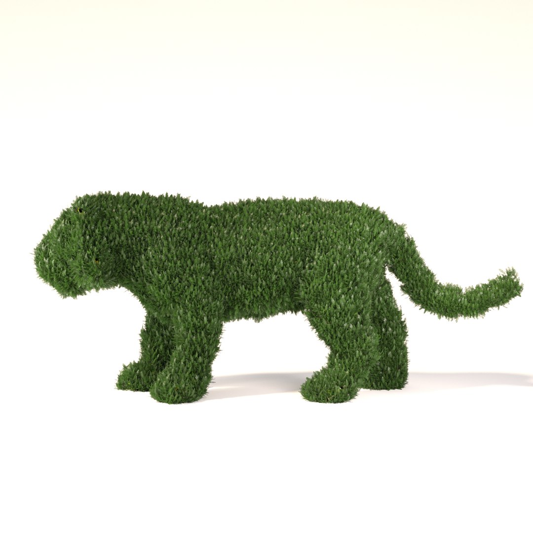 3D Bush Tiger Model - TurboSquid 1900481