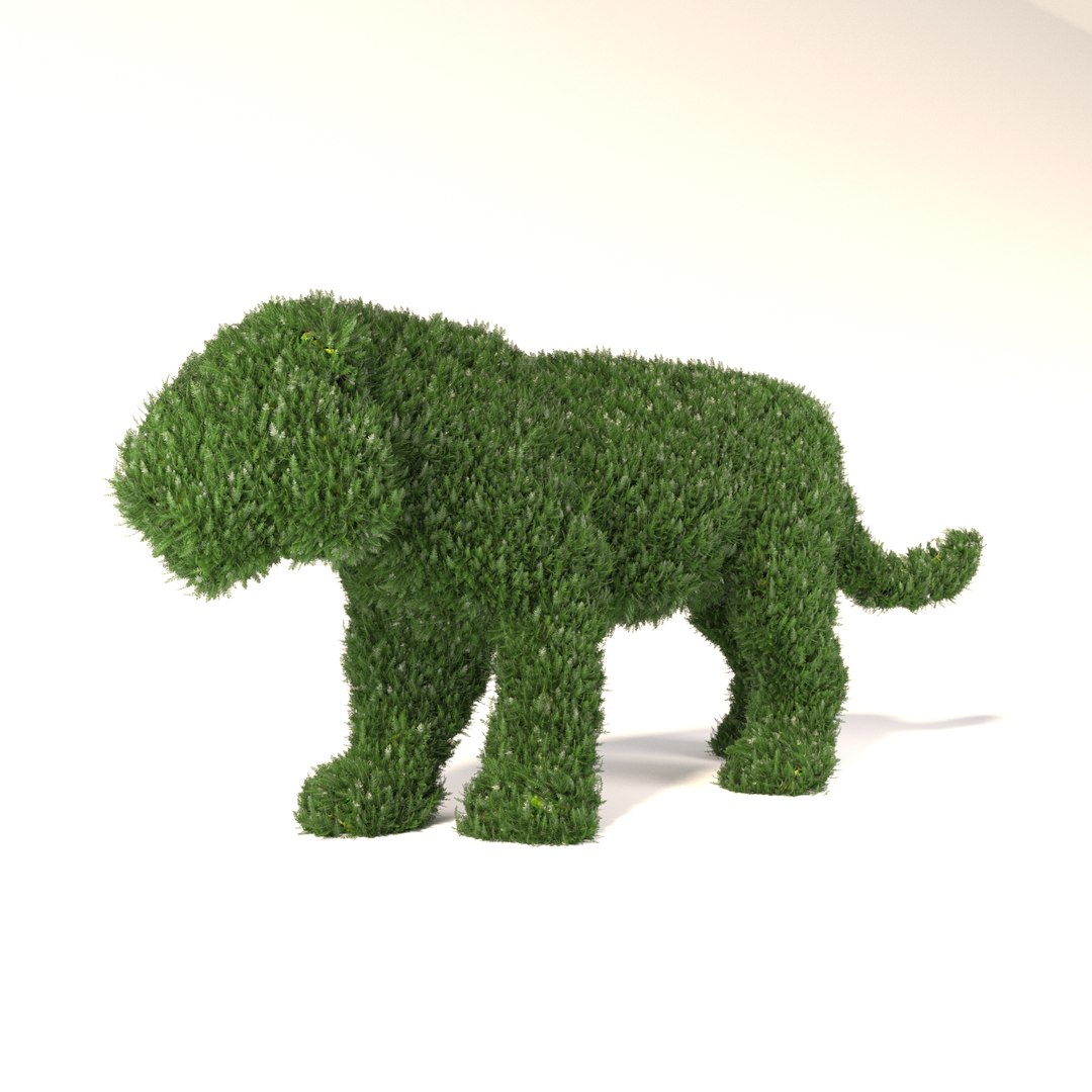 3D Bush Tiger Model - TurboSquid 1900481