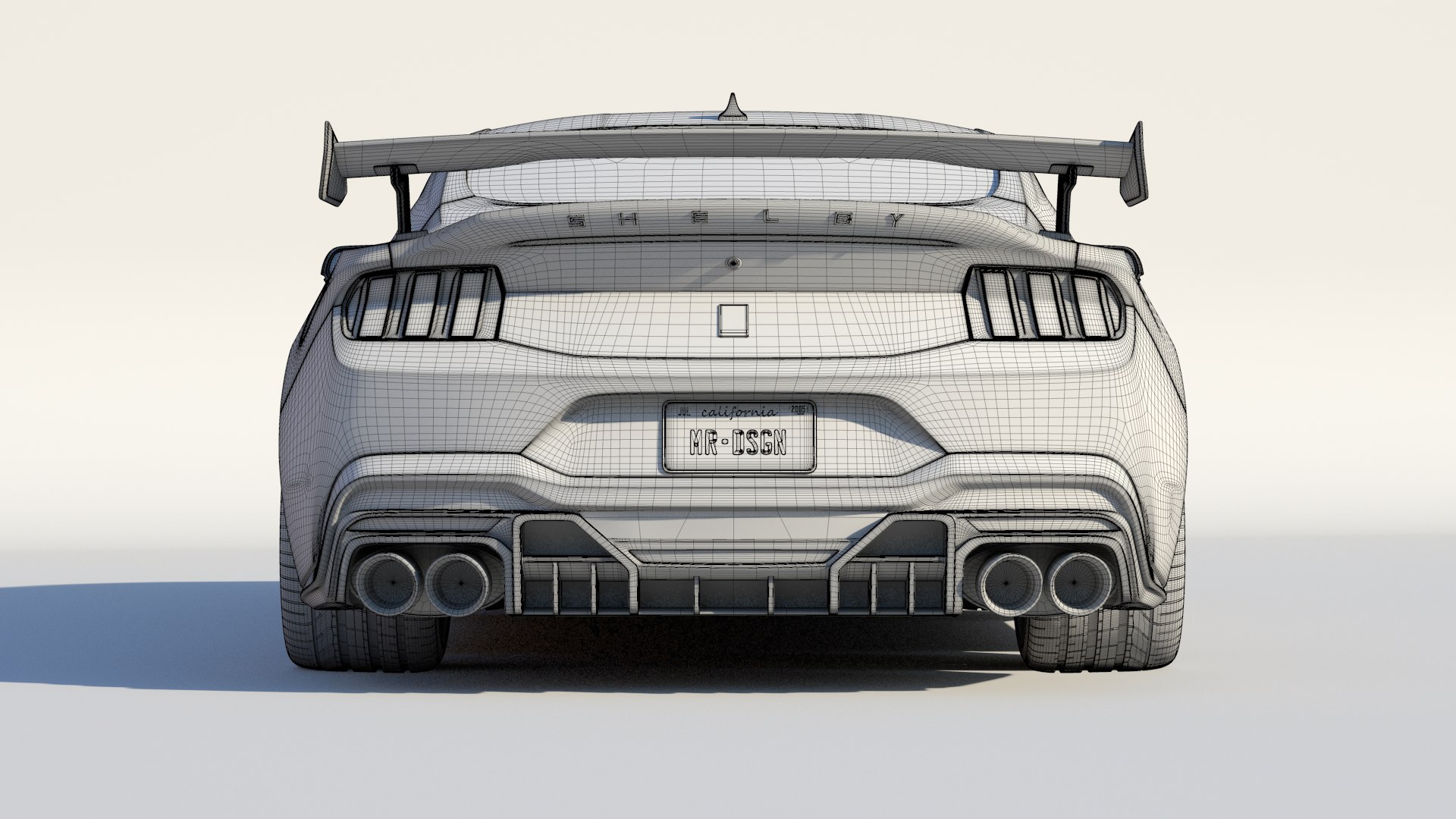 3D Mustang Shelby Super Snake 2024 - TurboSquid 2367032