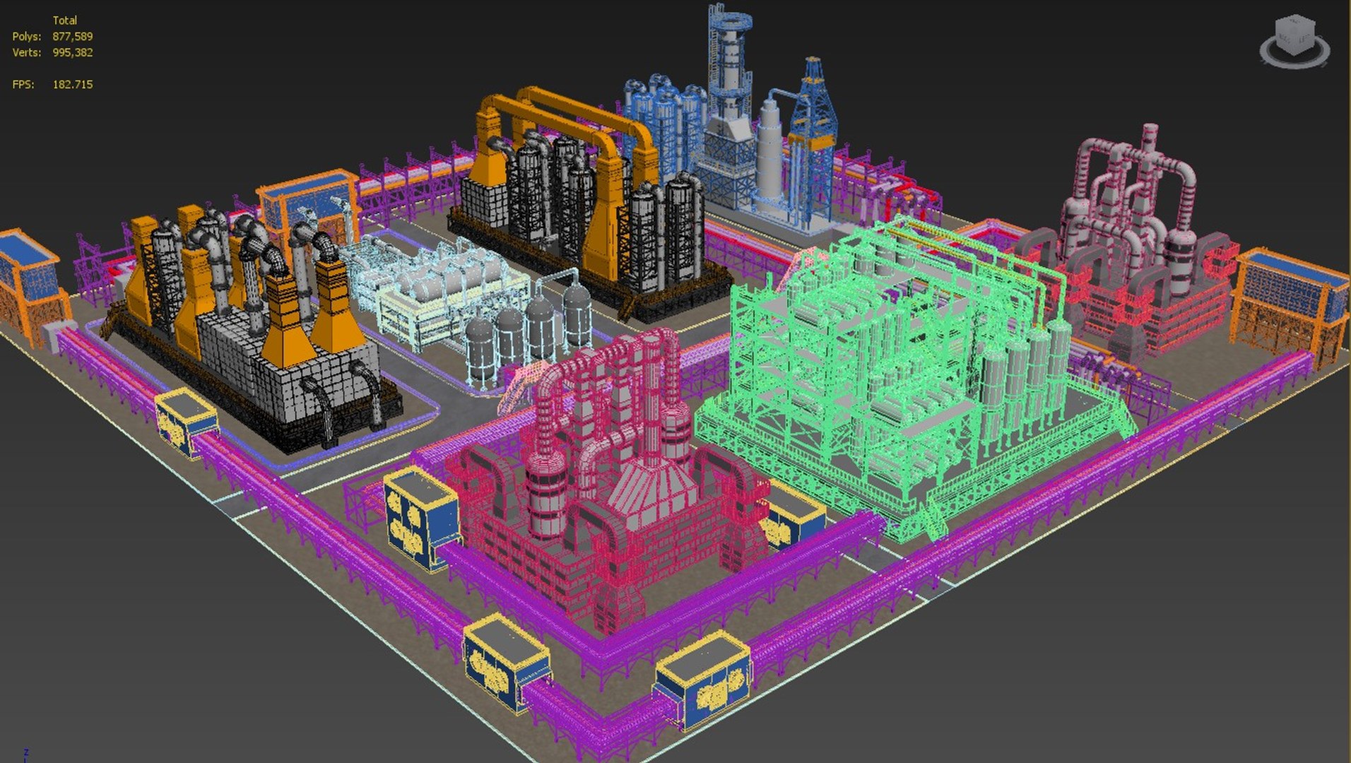 3D Industrial Area 48 - TurboSquid 2024469
