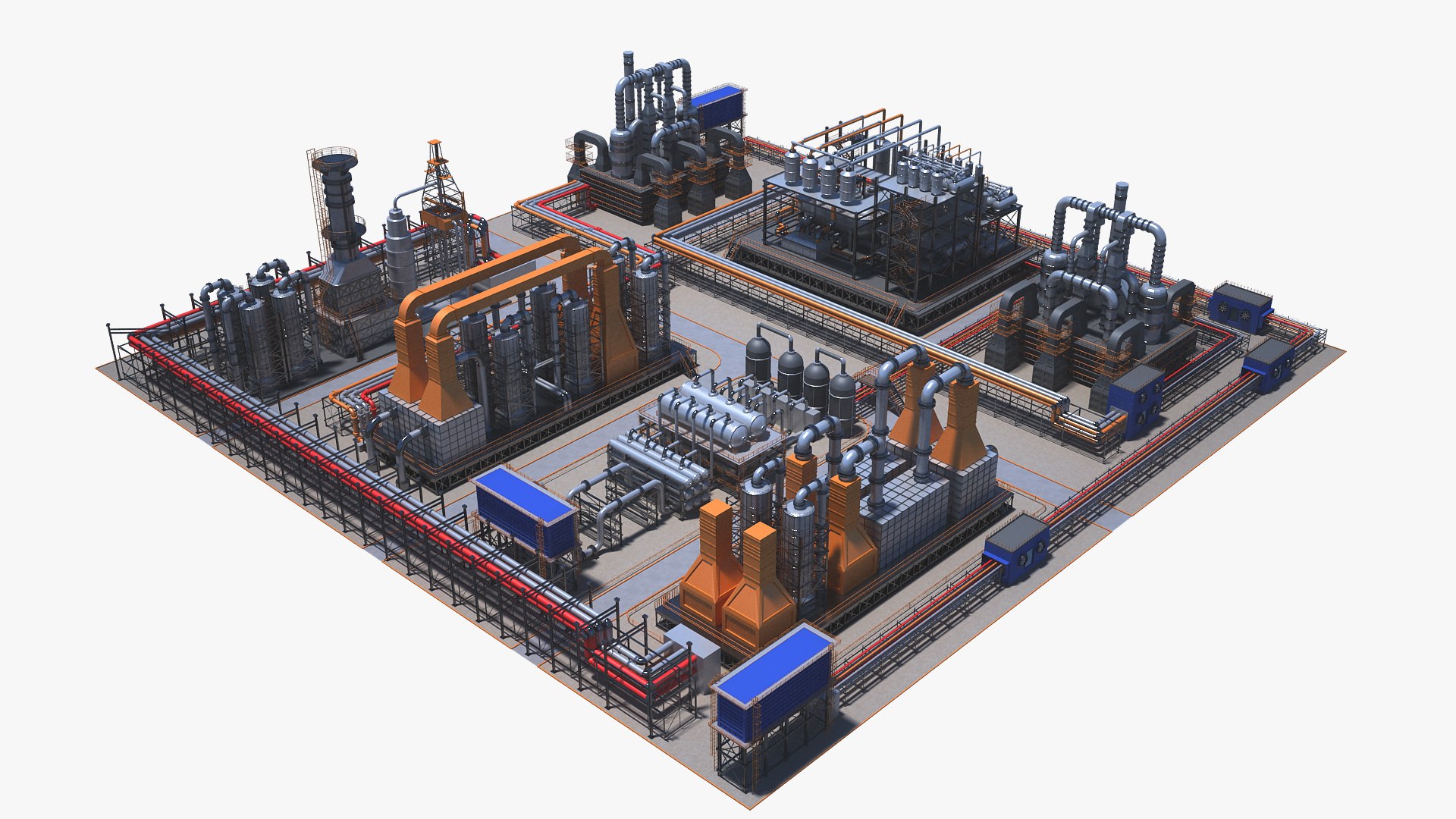 3D Industrial Area 48 - TurboSquid 2024469