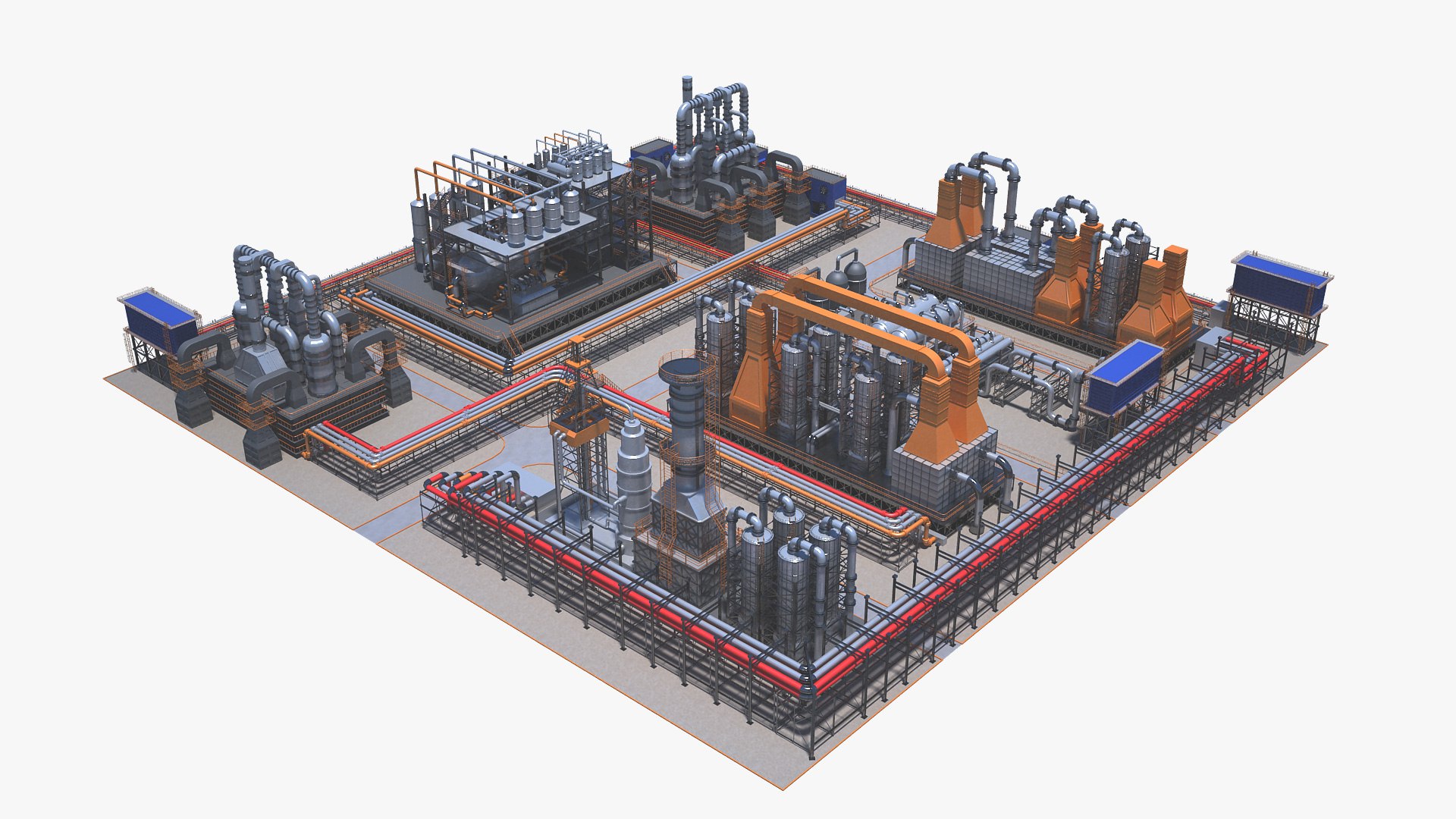 3D Industrial Area 48 - TurboSquid 2024469
