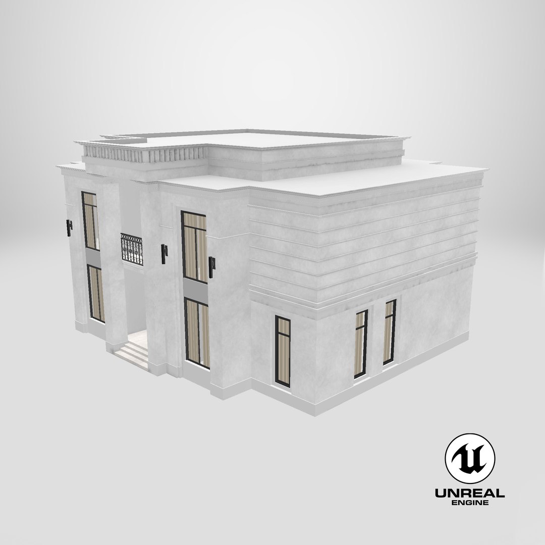 Classic Building 02 3D Model - TurboSquid 2253661