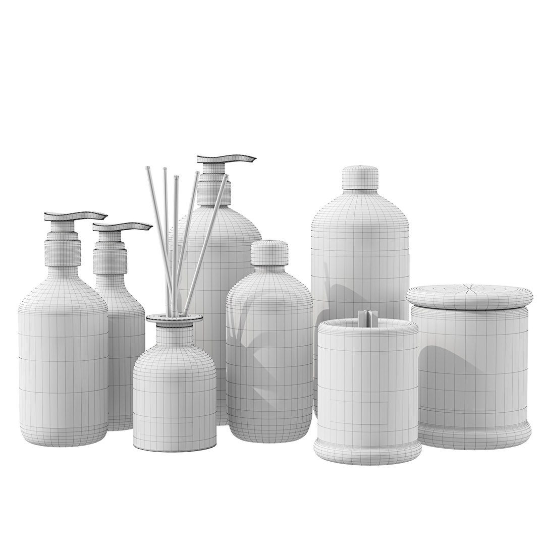 SOAP And CANDLES Set 01 ZARA HOME 3D Model - TurboSquid 2144655