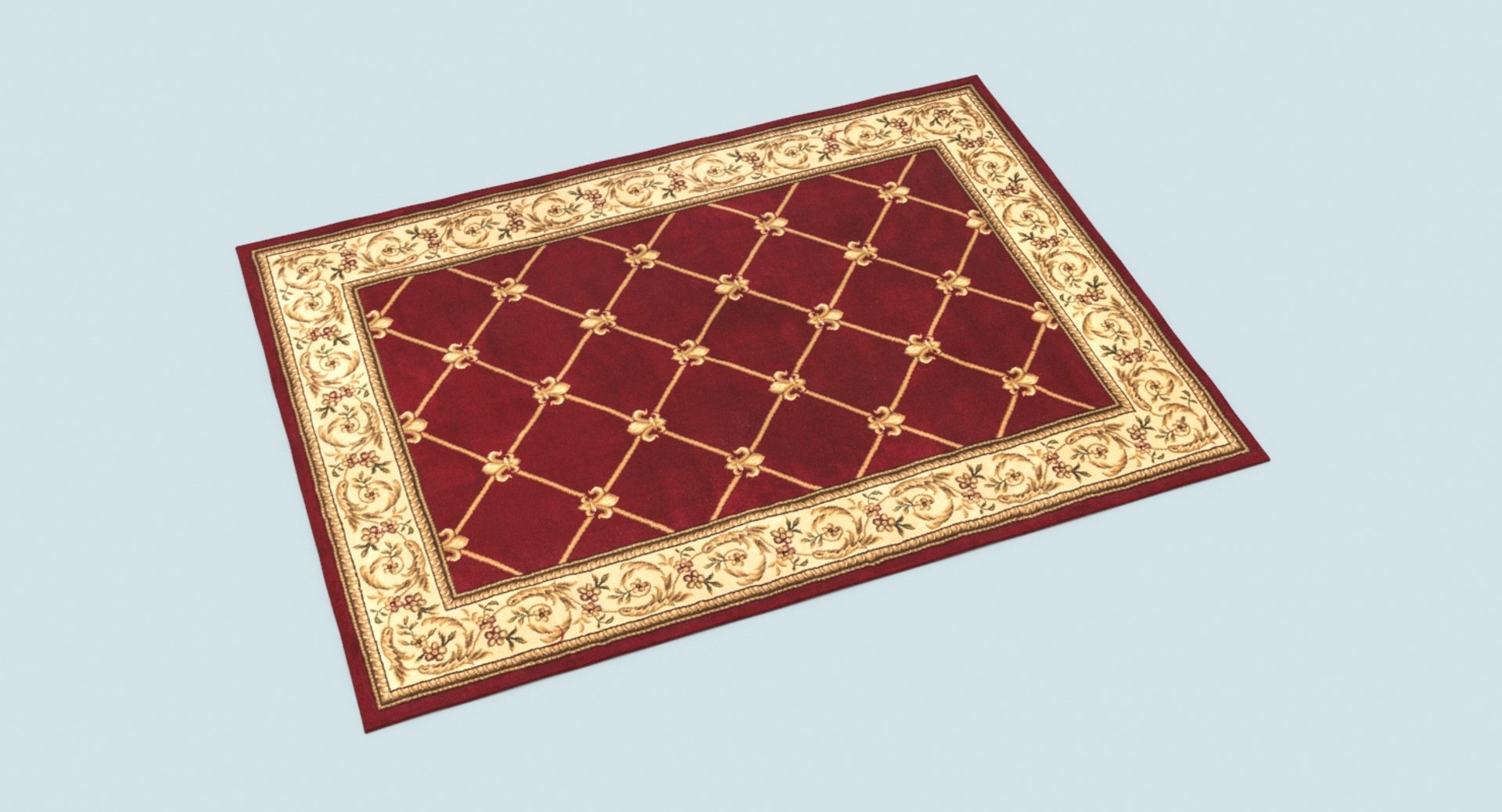 Classical-area-rug Model - TurboSquid 1290090