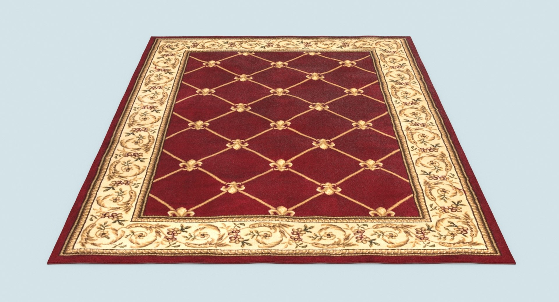 Classical-area-rug Model - TurboSquid 1290090