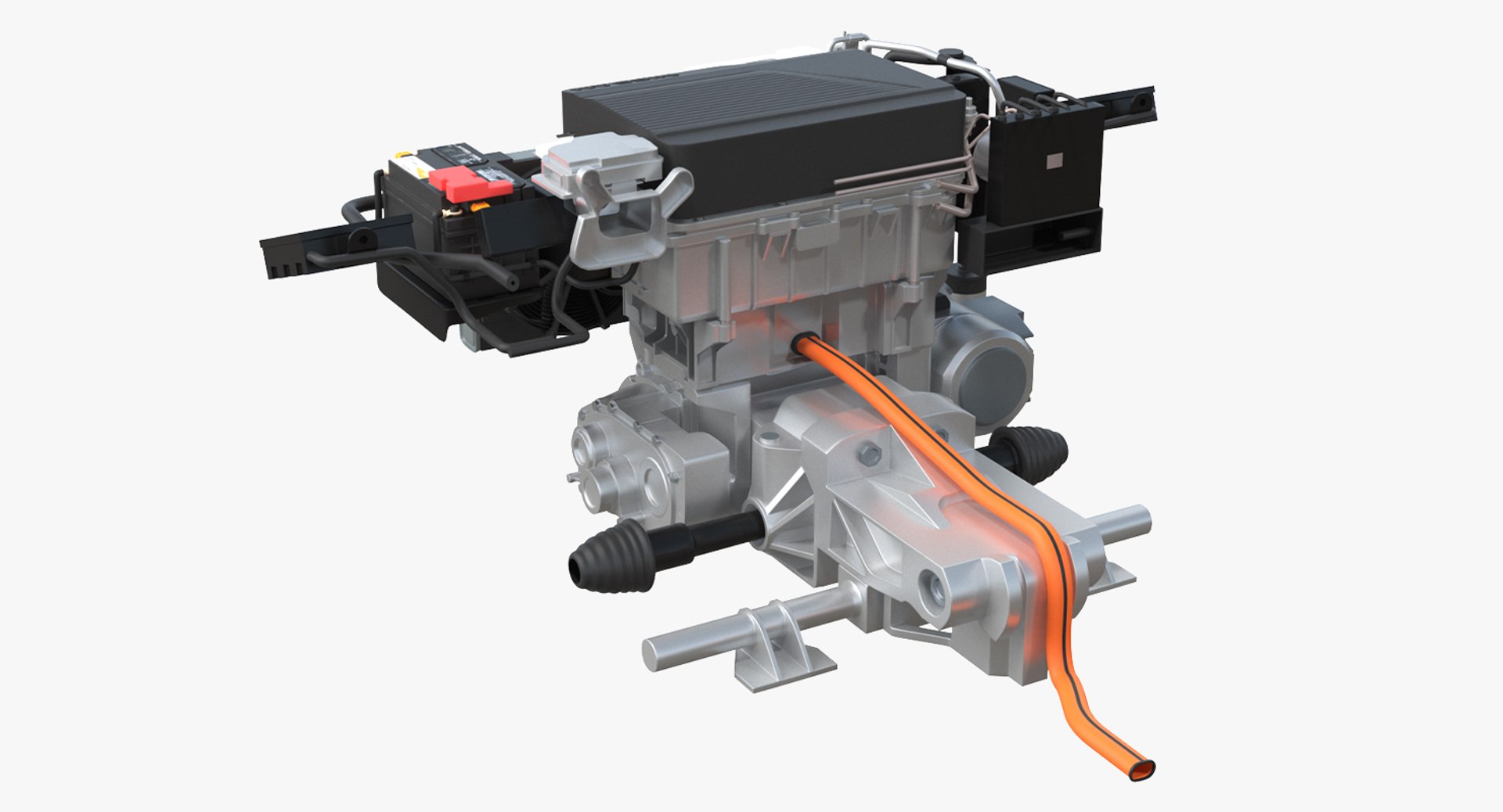 Nissan Leaf Engine 3D Model - TurboSquid 1427326