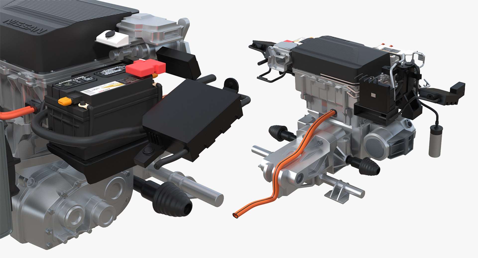 Nissan Leaf Engine 3D Model - TurboSquid 1427326
