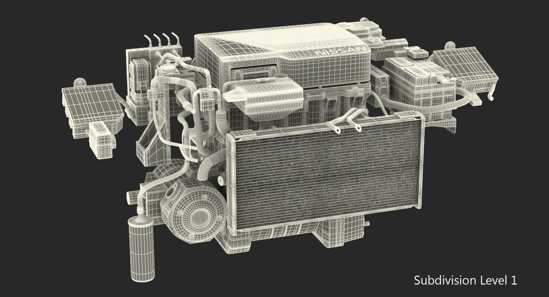 Nissan Leaf Engine 3D Model - TurboSquid 1427326