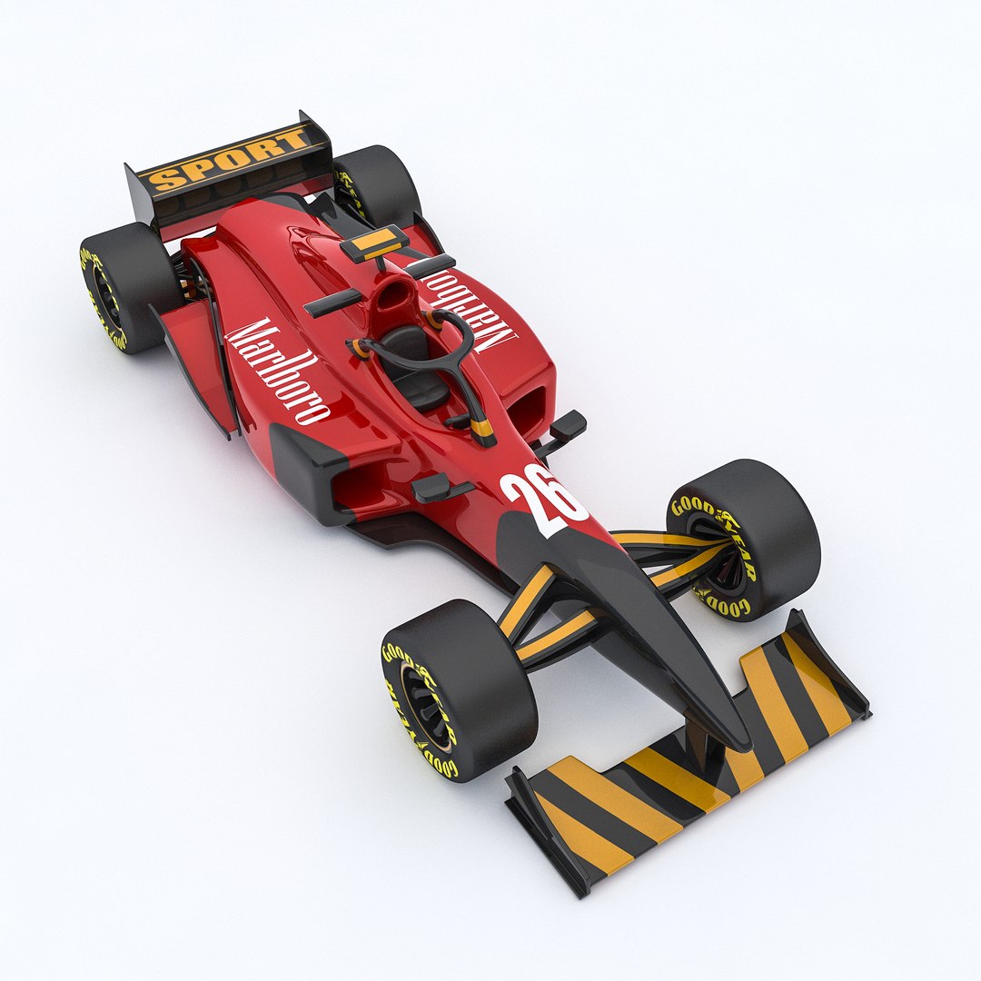3D Formula 1 Car Model - TurboSquid 1881485