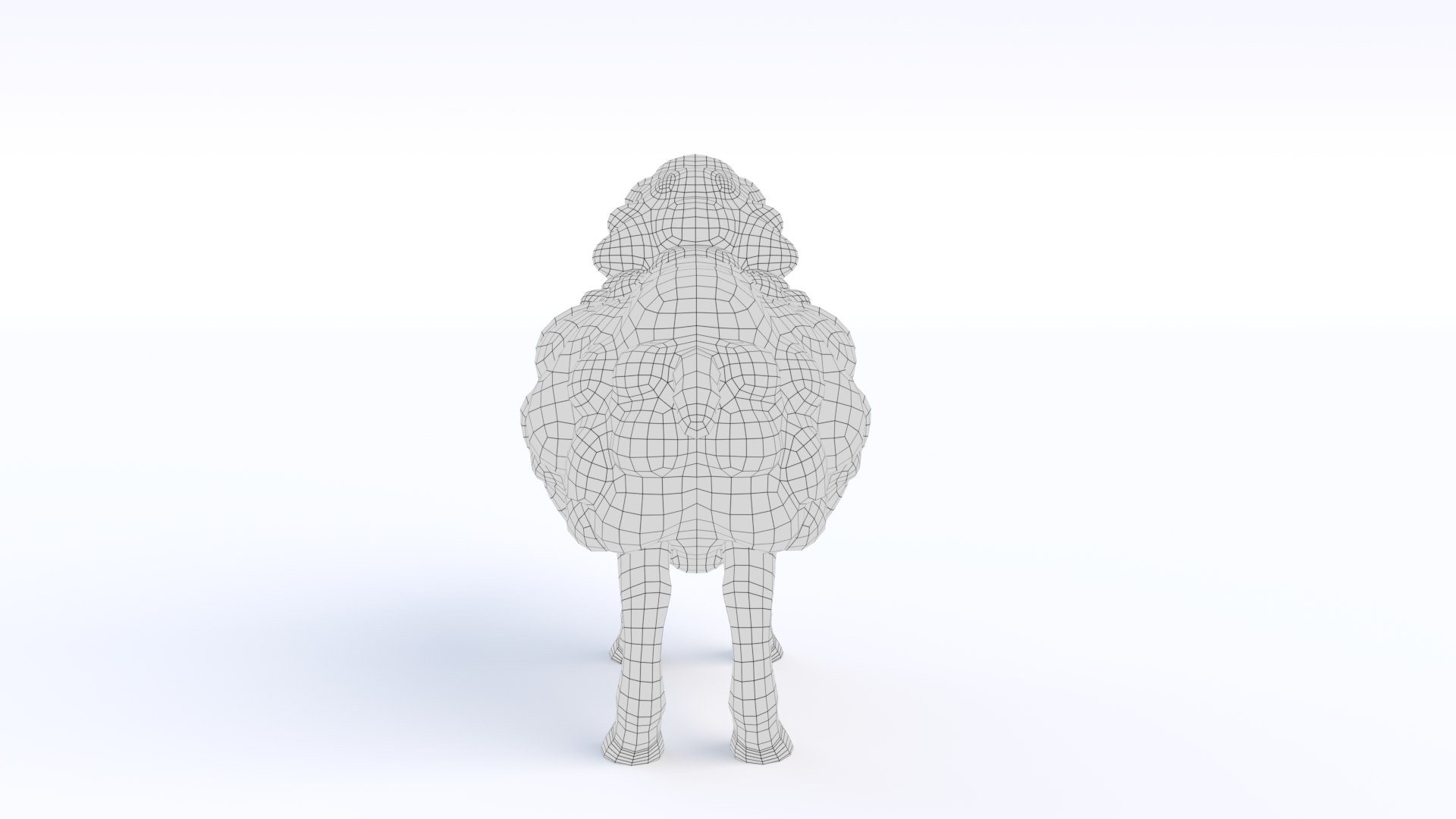 3D Cartoon Sheep Model - TurboSquid 2423977