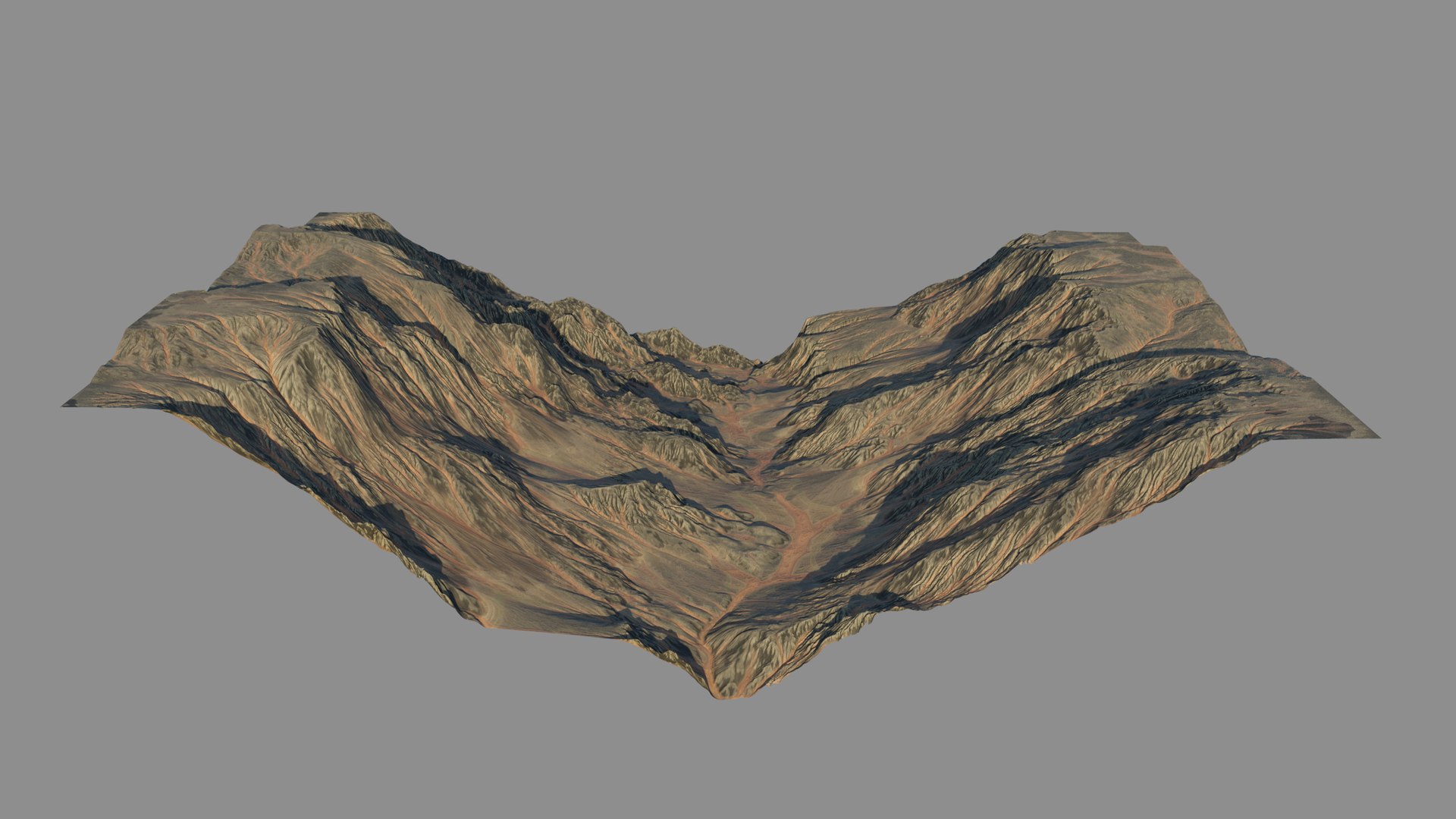 8K Detailed Canyon Landscape 3D Model - TurboSquid 1809230