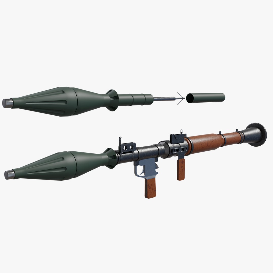 3D RPG-7 Launcher - TurboSquid 2396046