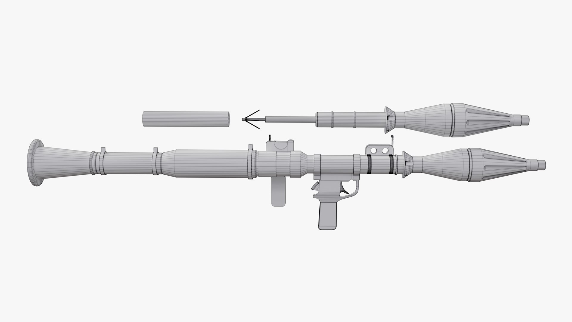 3D RPG-7 Launcher - TurboSquid 2396046