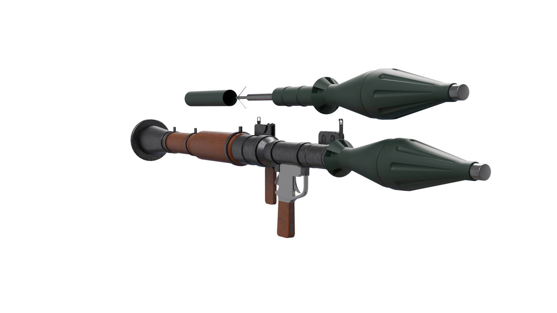 3D RPG-7 Launcher - TurboSquid 2396046